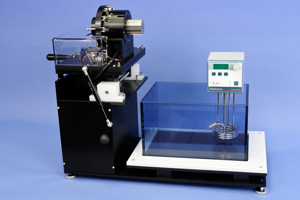 balloon and stent catheter wet radial force testing equipment